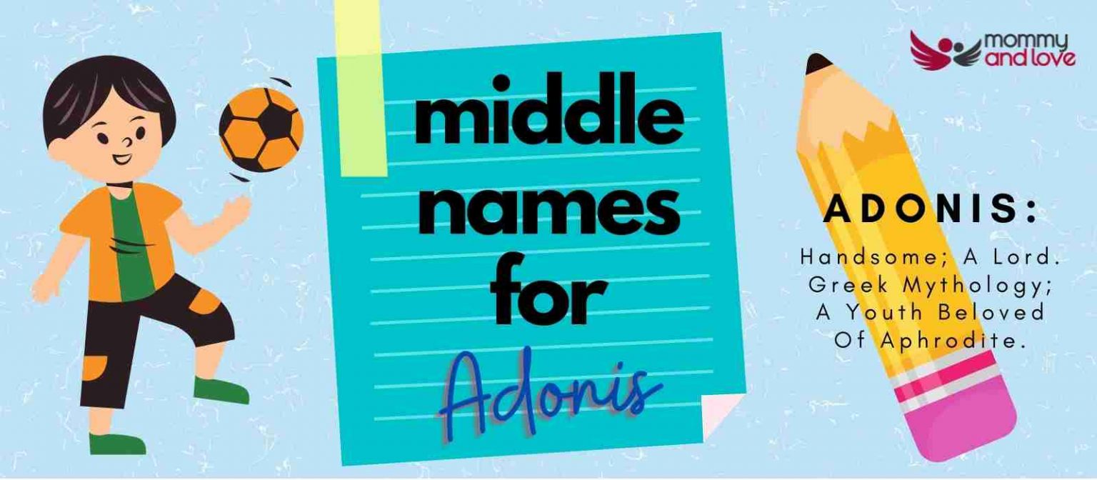 107+ Beautiful Middle Names for Adonis - Mommy and Love