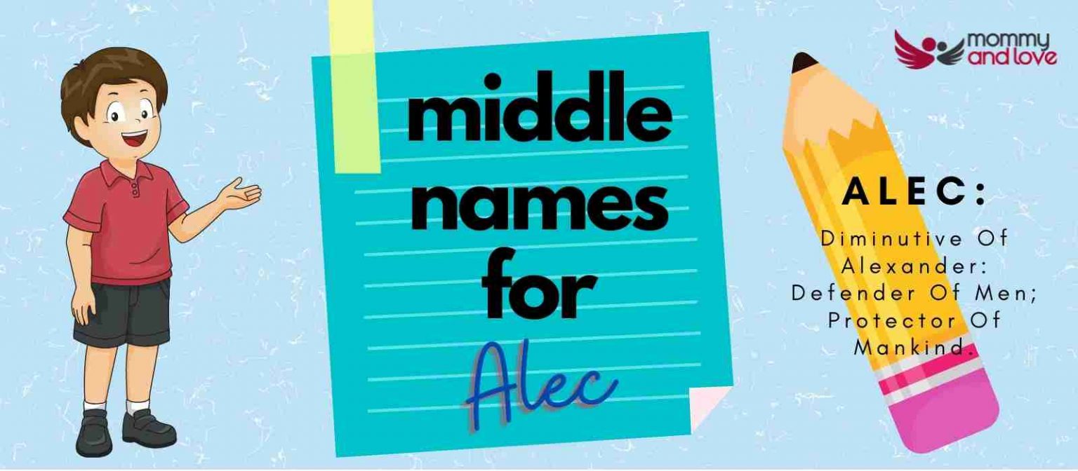 Amazing Middle Names For Alec Mommy And Love