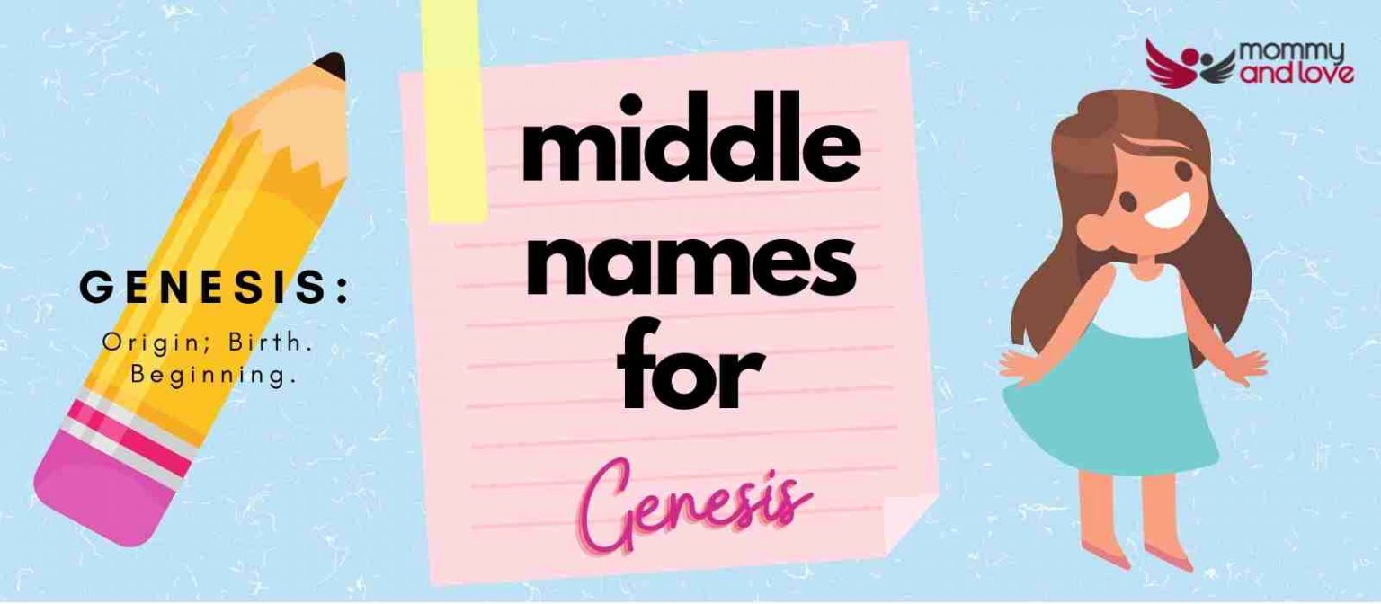 121 Traditional & Modern Middle Names for Genesis (girl) - Mommy and Love