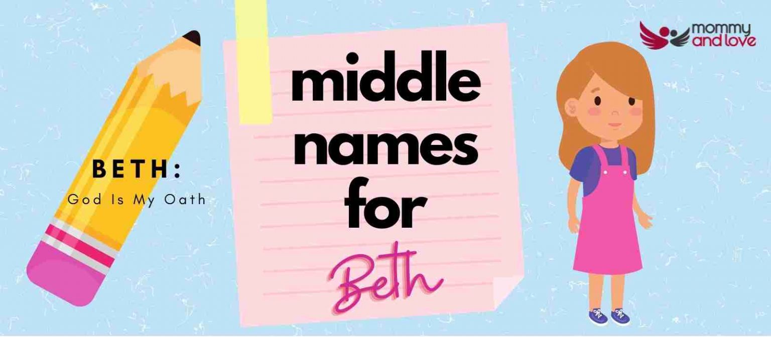 Middle Names for Beth: Beautiful Names to Match - Mommy and Love