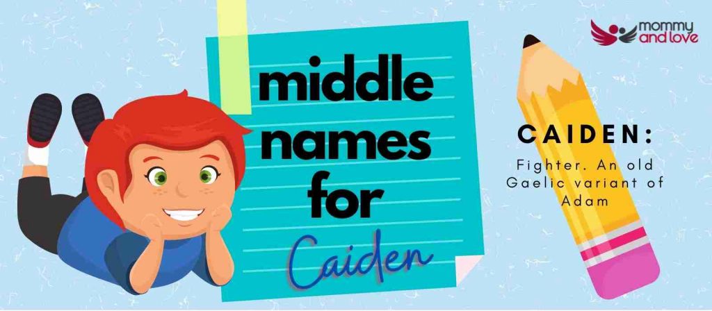 88 Elegant Middle Names for Caiden - Mommy and Love
