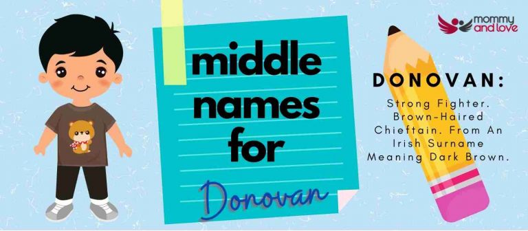 Middle Names for Donovan - Mommy and Love