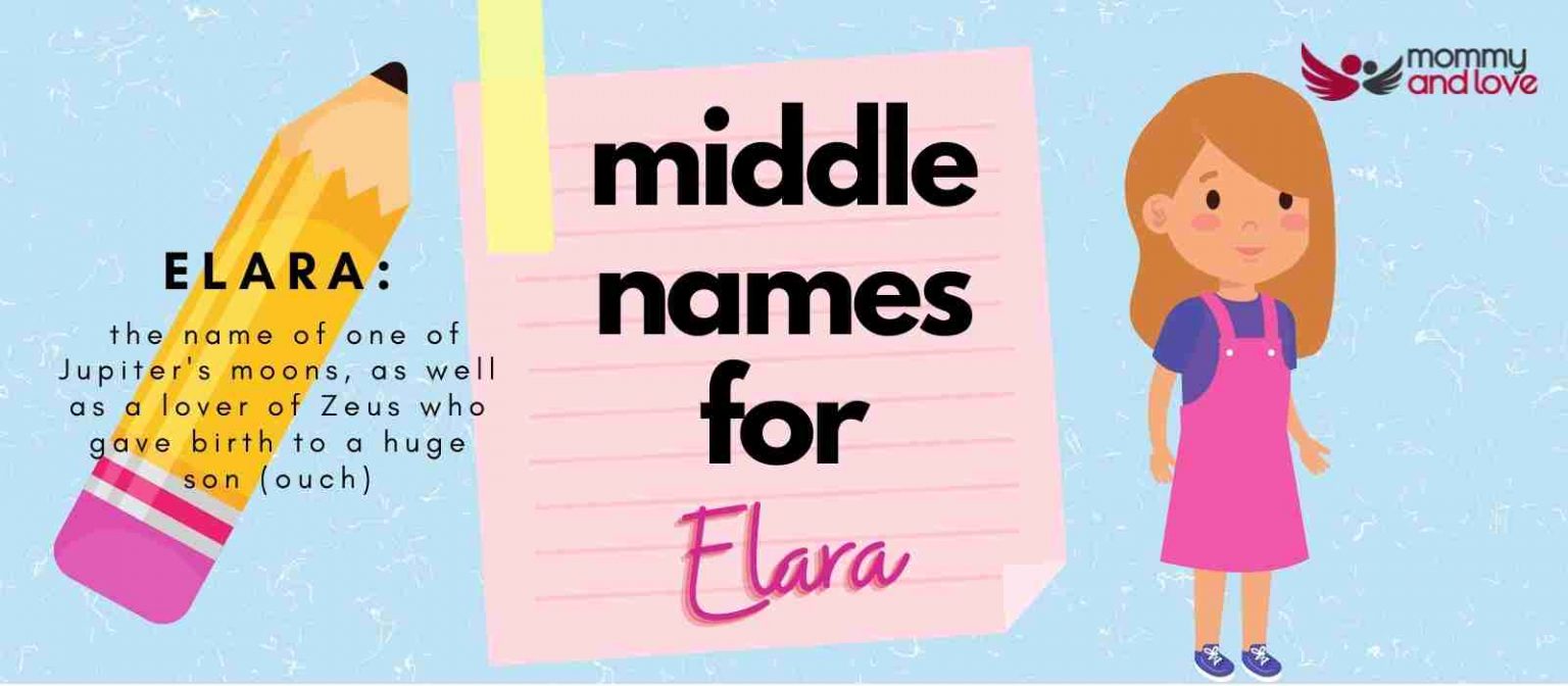 101 Inspiring Middle Names for Elara - Mommy and Love