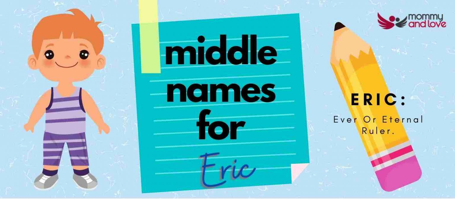 99+ Contemporary & Traditional Middle Names for Eric - Mommy and Love