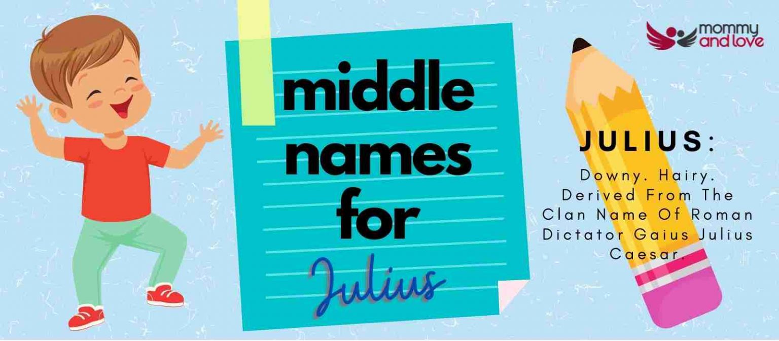 103+ Inspiring Middle Names for Julius - Mommy and Love