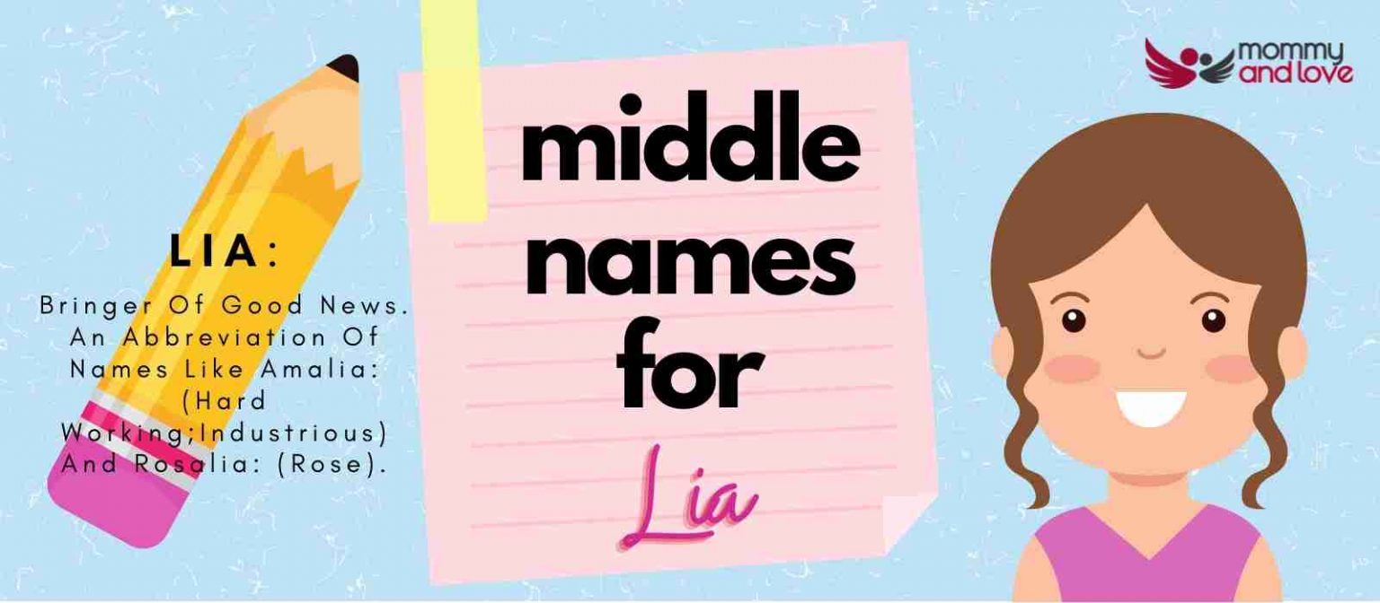 111 Beautiful Middle Names for Lia - Mommy and Love