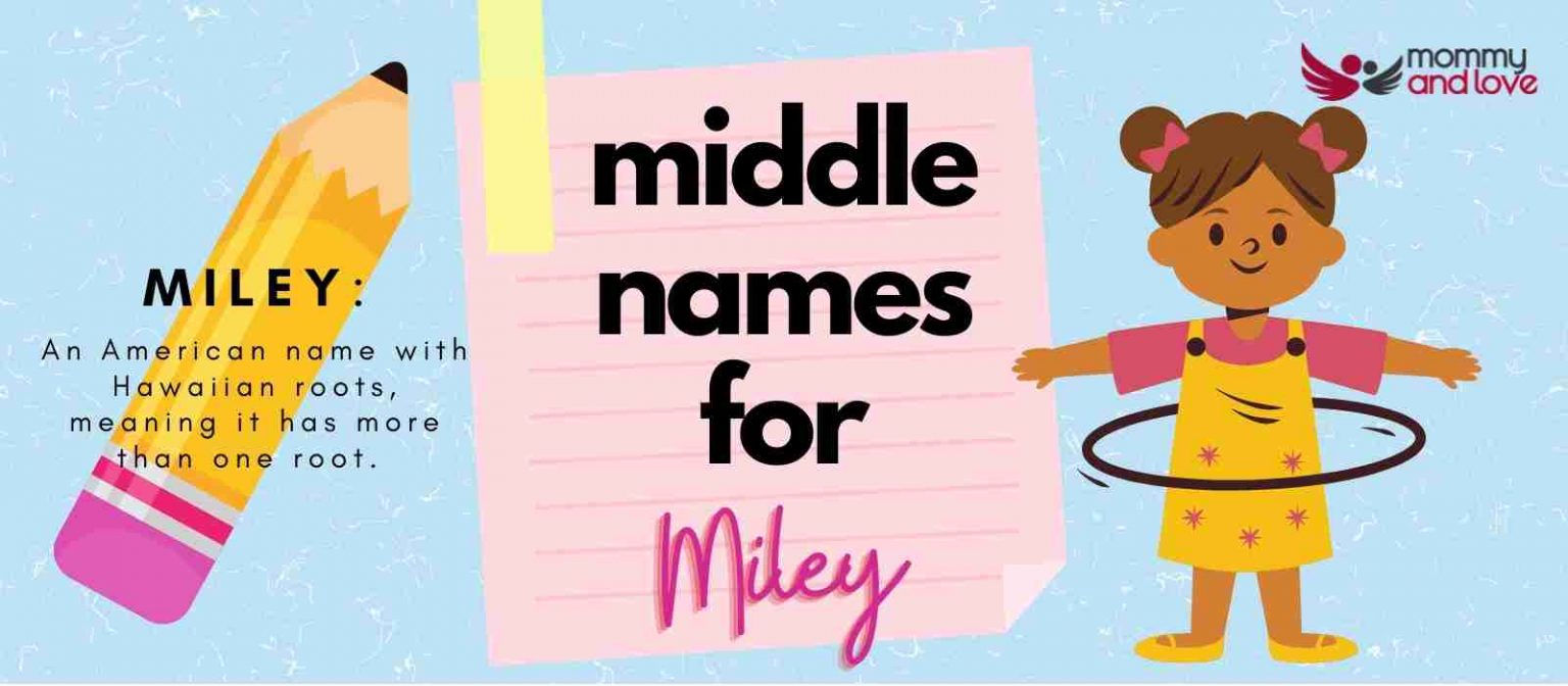 Middle Names for Miley: 103 Inspiring Options to Explore - Mommy and Love