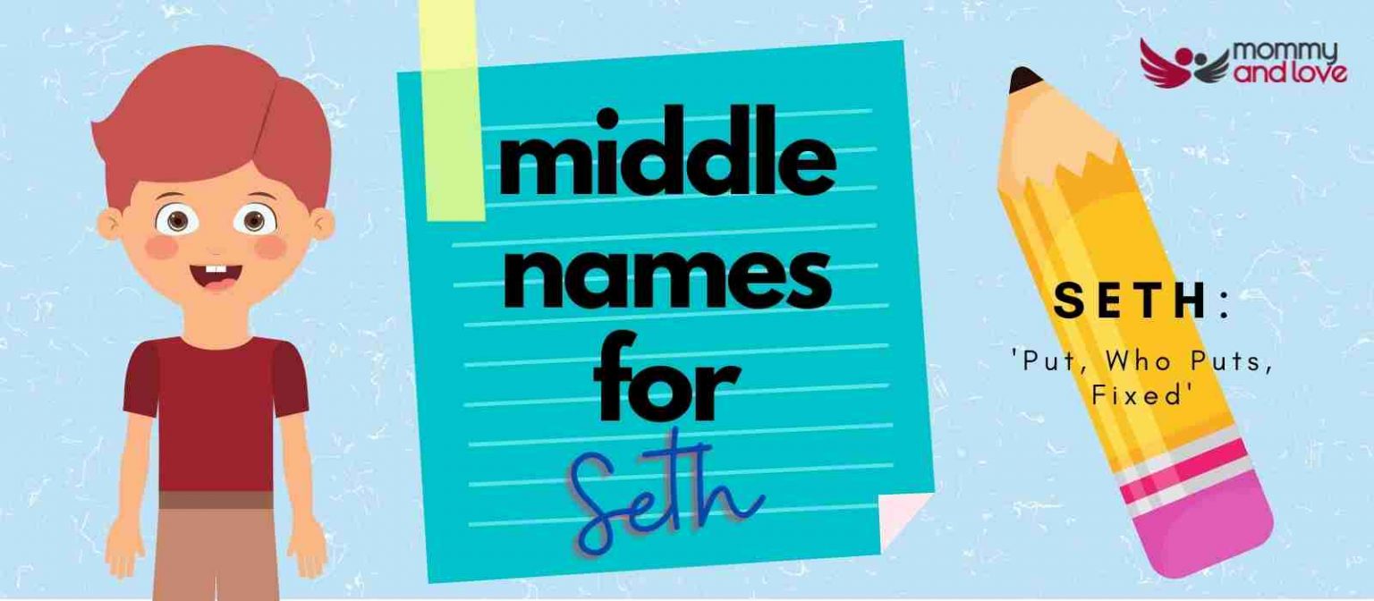 Middle Names for Seth: 103 Wonderful Options to Explore - Mommy and Love