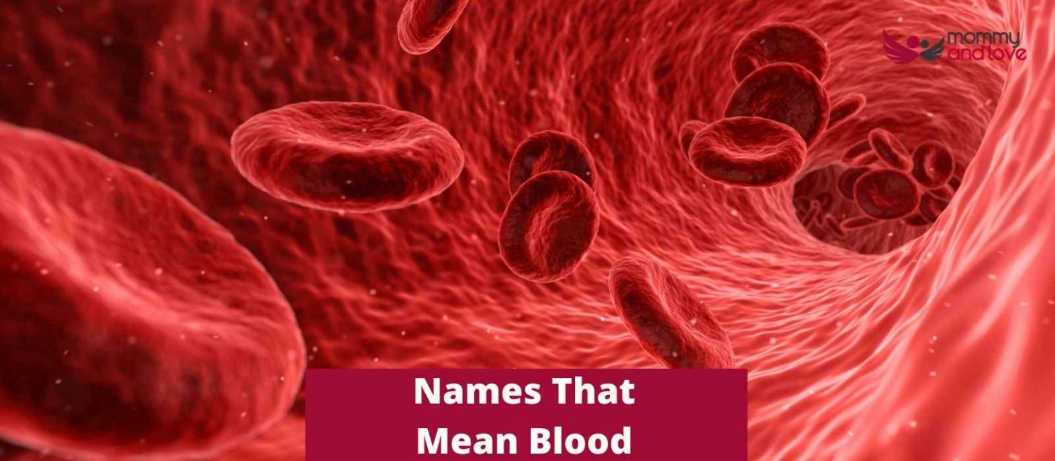 Names That Mean Blood: The Top Reddest Names - Mommy and Love