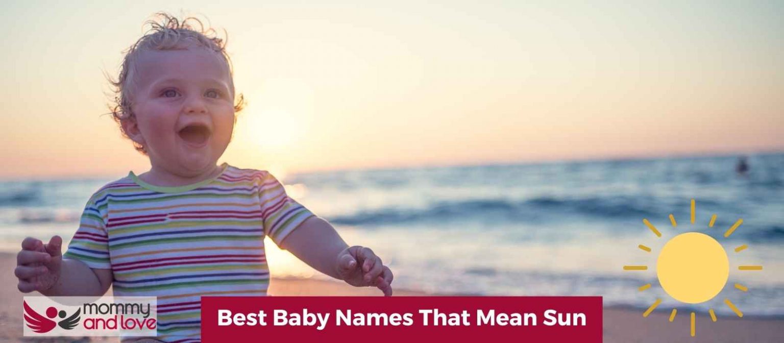Names That Mean Sun: 77 Beautiful Baby Names Inspired by the Sunshine ...